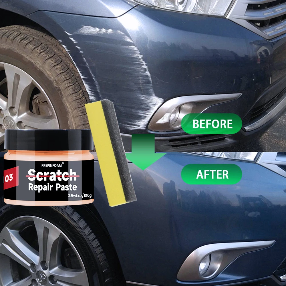 Nano Car Scratch Repair Wax-Deep Scratch Removal and Paint Surface ...