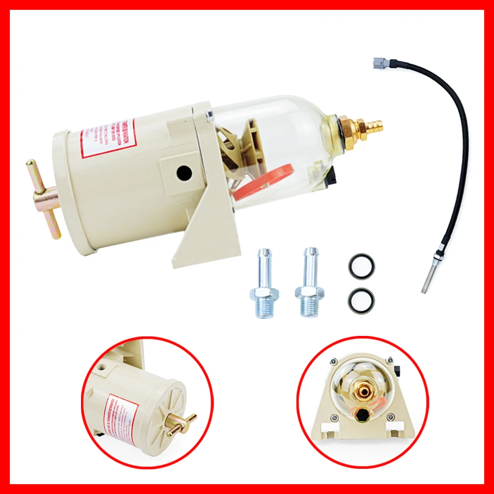 500FG-500FH-Fuel-Filter-Marine-Engine-Fuel-Diesel-Fuel-Filter-Oil-Water ...