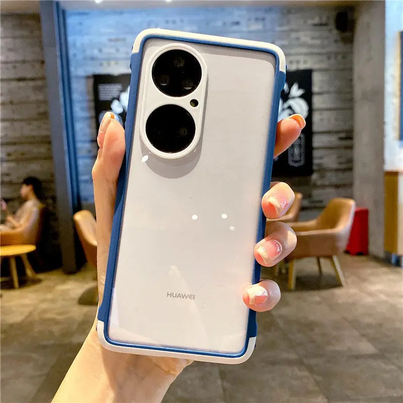 Funda-transparente-de-acr-lico-ultrafina-para-Huawei-P50-Pro-P40-P30 ...