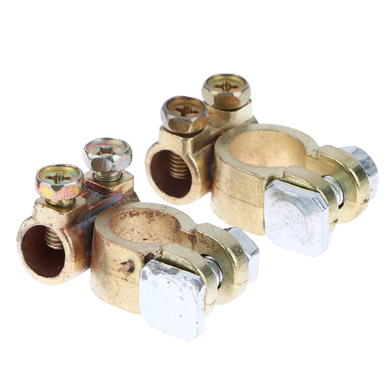 1 Pair 12V Leisure Battery Terminals Connectors Clamps Car Caravan ...
