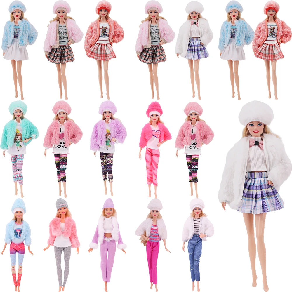 Doll-Clothes-Accessories-Miniature-Items-Handbag-Shoe-Barbiees-Plush ...