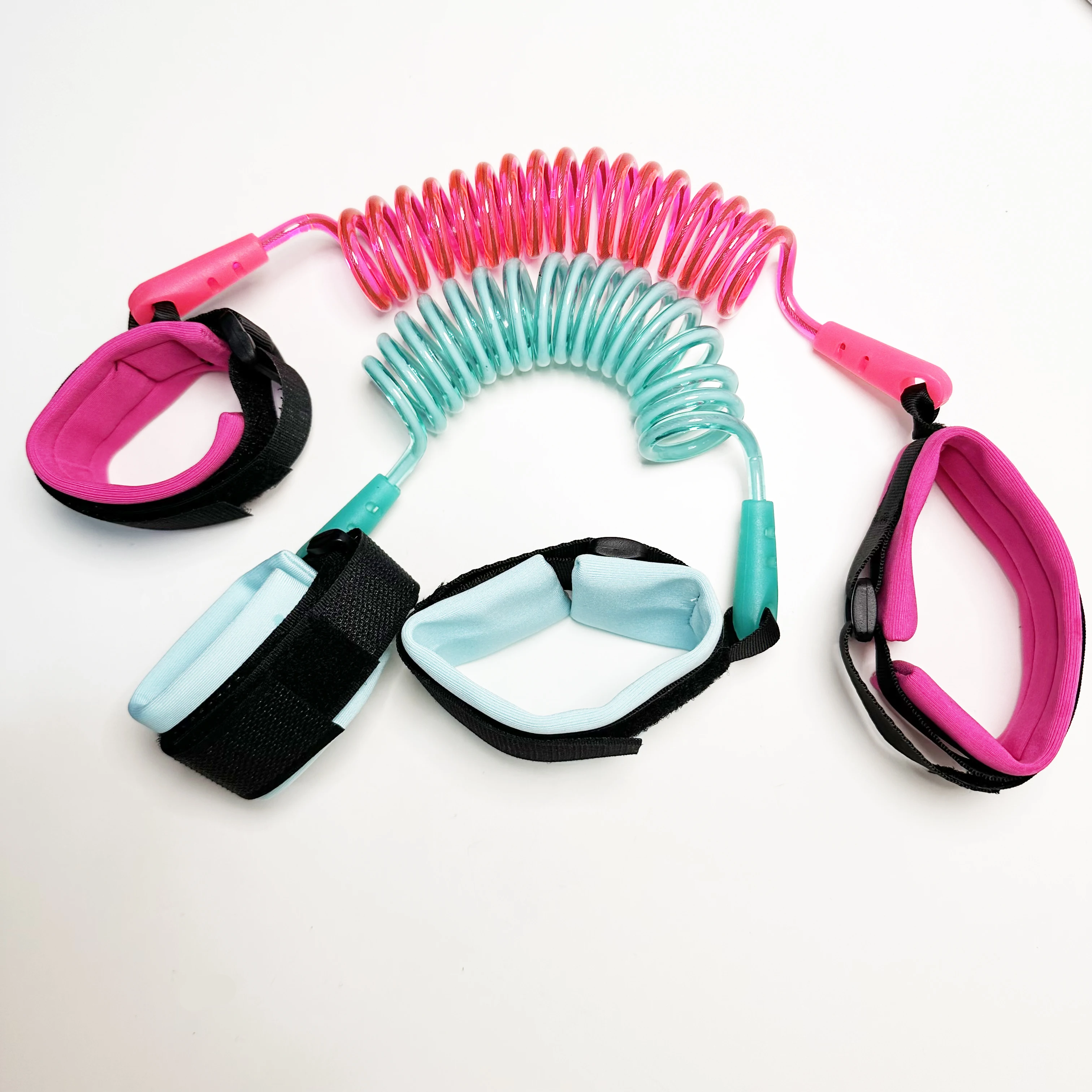 1-5m-Pink-Green-Baby-Safety-Kid-Anti-Lost-Bracelet-Children-Traction ...