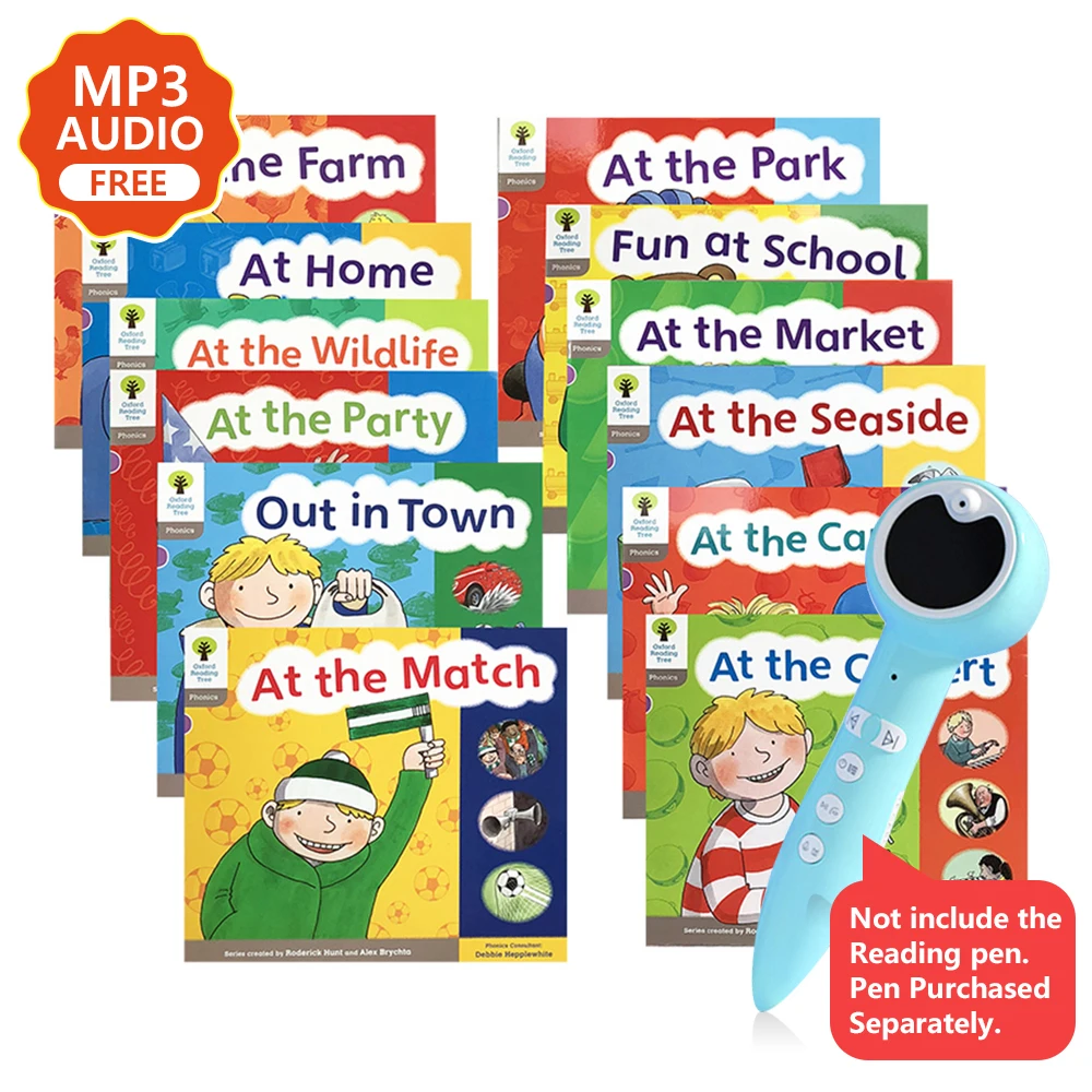 12-Books-set-Oxford-Reading-Tree-Level-1-English-Graded-Reading-Story ...