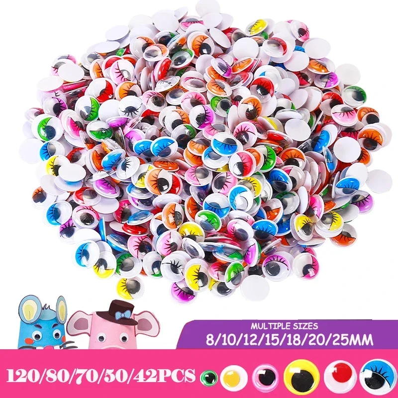 42-120pcs-Colorful-Self-adhesive-Wobbly-Googly-Eyes-for-DIY ...
