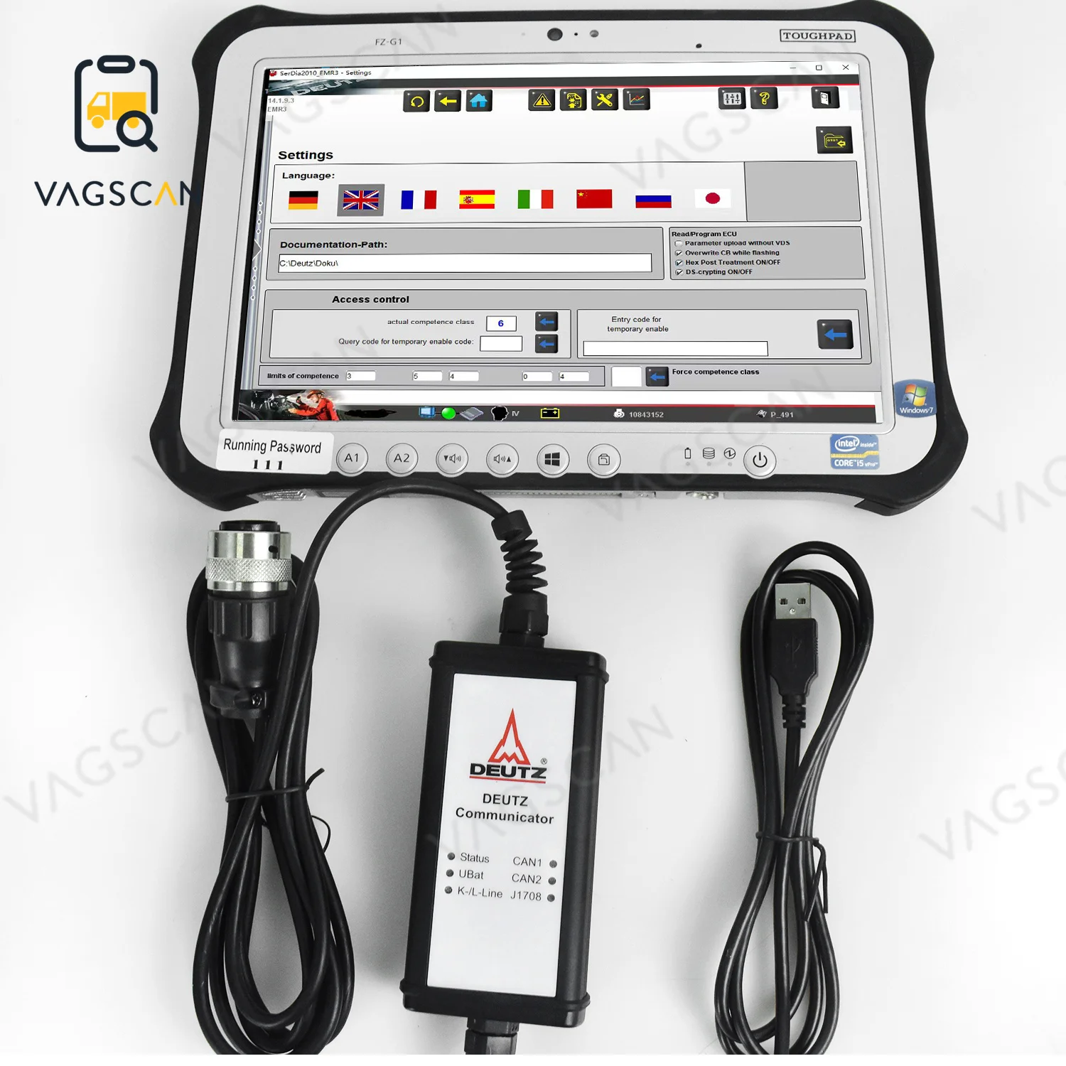 For-Deutz-diagnositic-tool-SerDia-2010-LEVEL-4-6-DECOM-controll ...