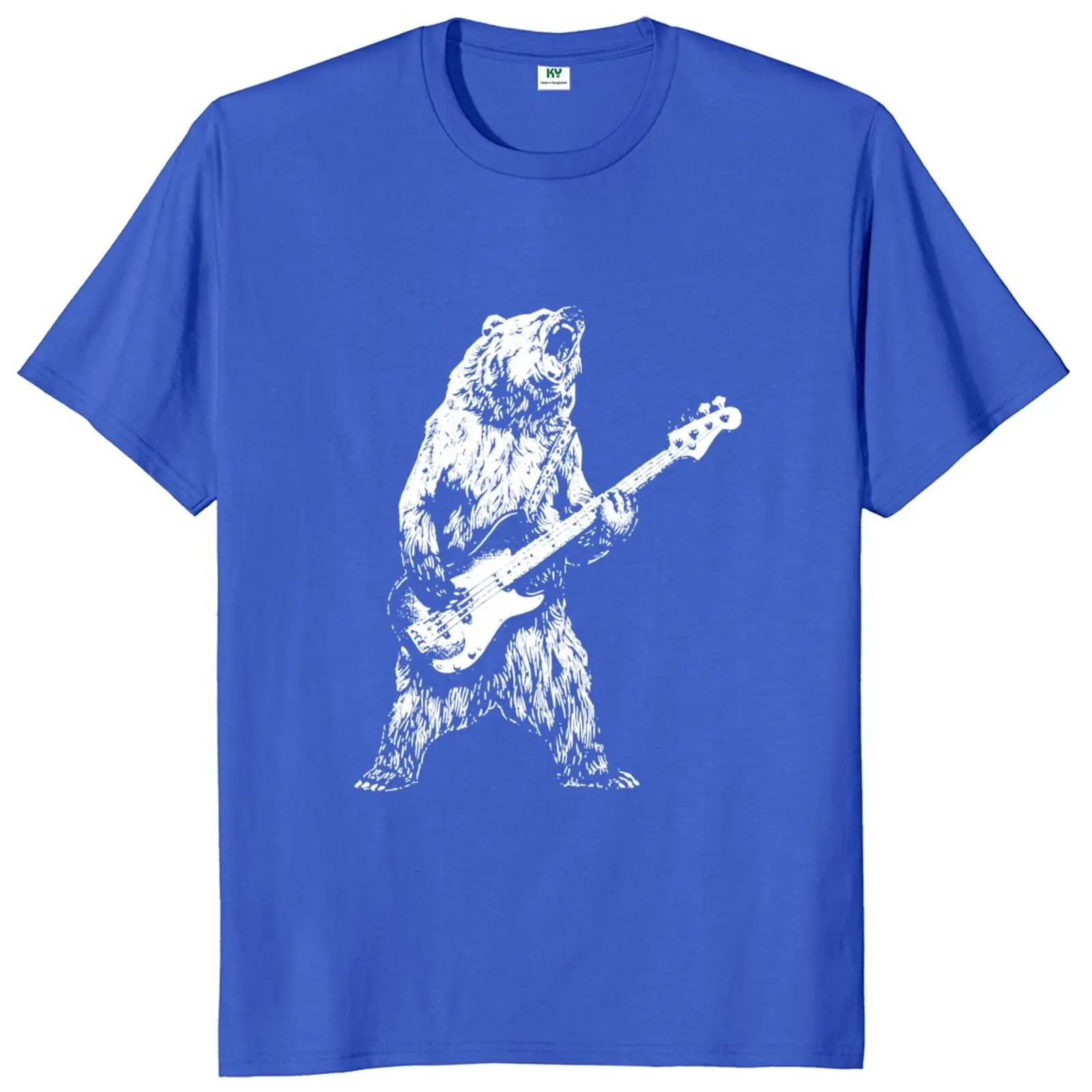 Bass Guitar Playing Bear