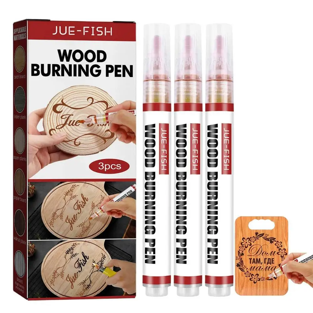 Wood-Burning-Pen-Set-Double-ended-Marker-For-Detailed-Wood-Burning-And ...