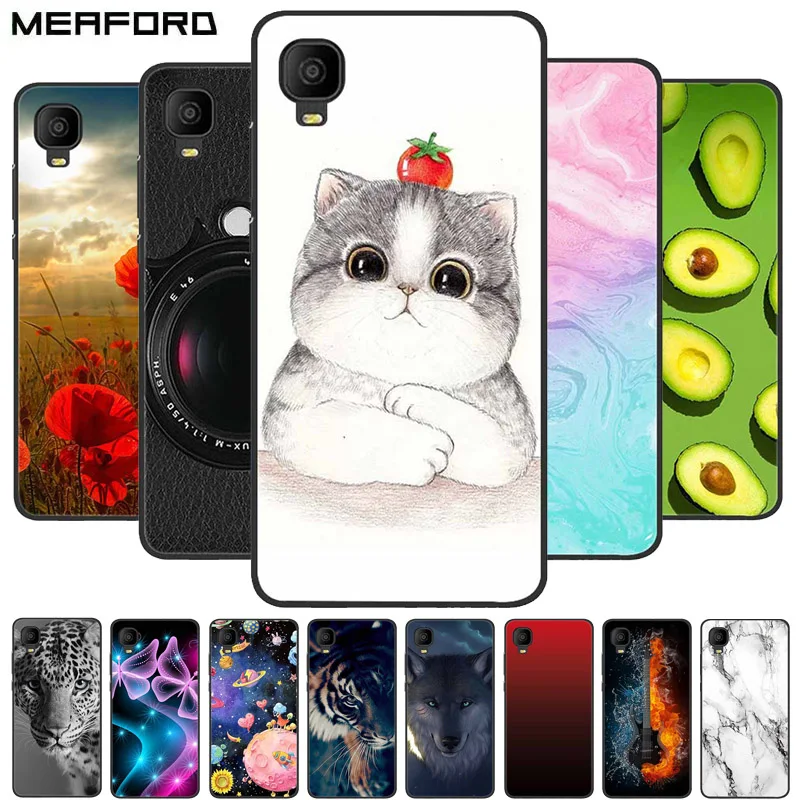 Premium Silicone Painted Soft Black Protective Cover - Elegant TPU Case ...