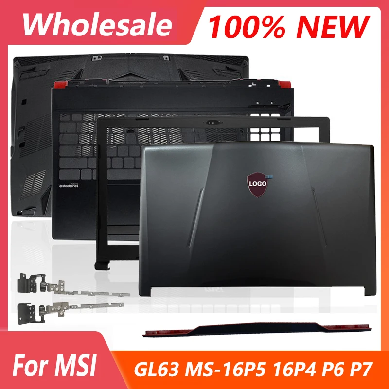 MSI GL63 MS 16P5 16P4 P6 P7 serisi için yeni Laptop LCD arka kapak ön ...