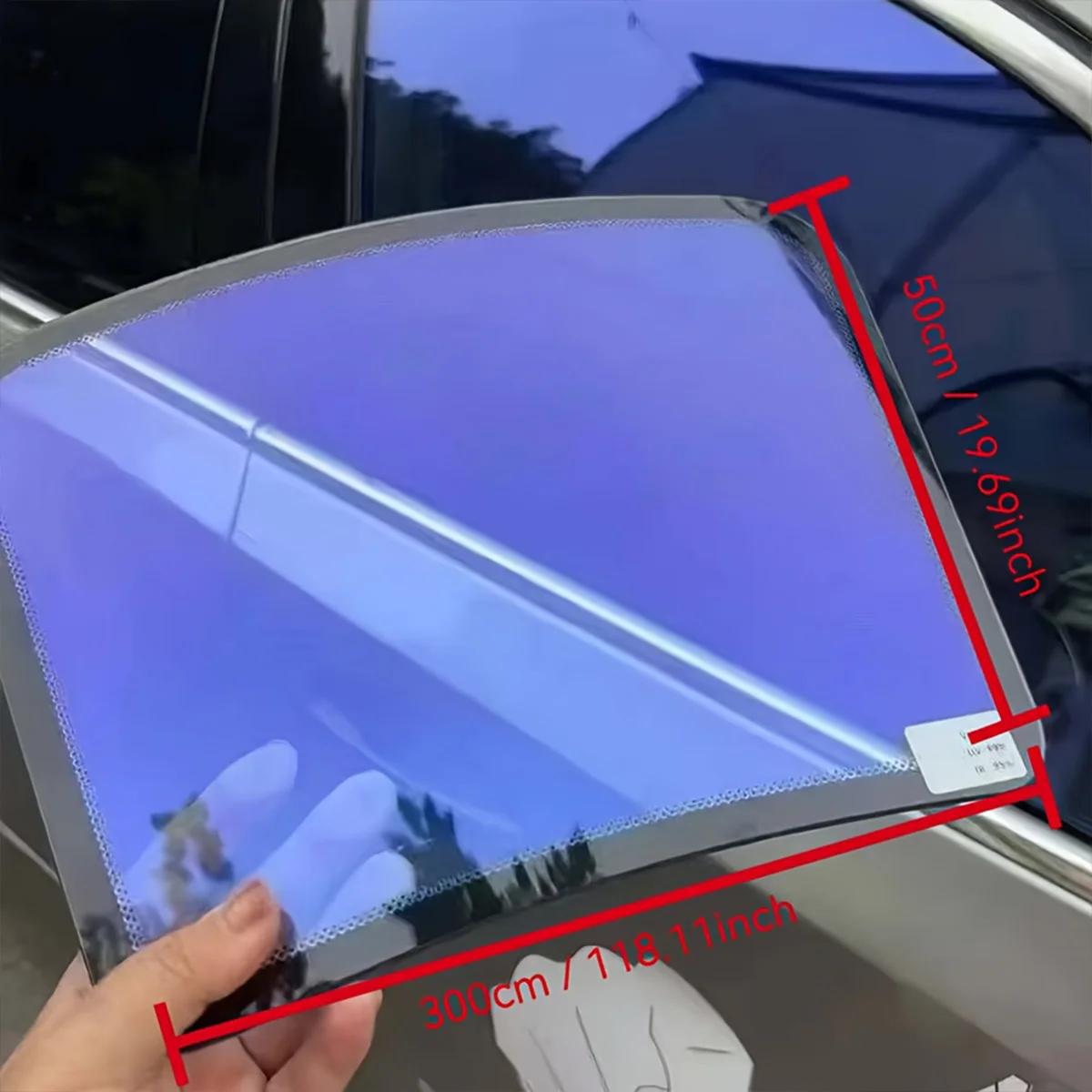 Car Side Windshield Purple Glass Tinting Vinyl Solar Chameleon Tint ...