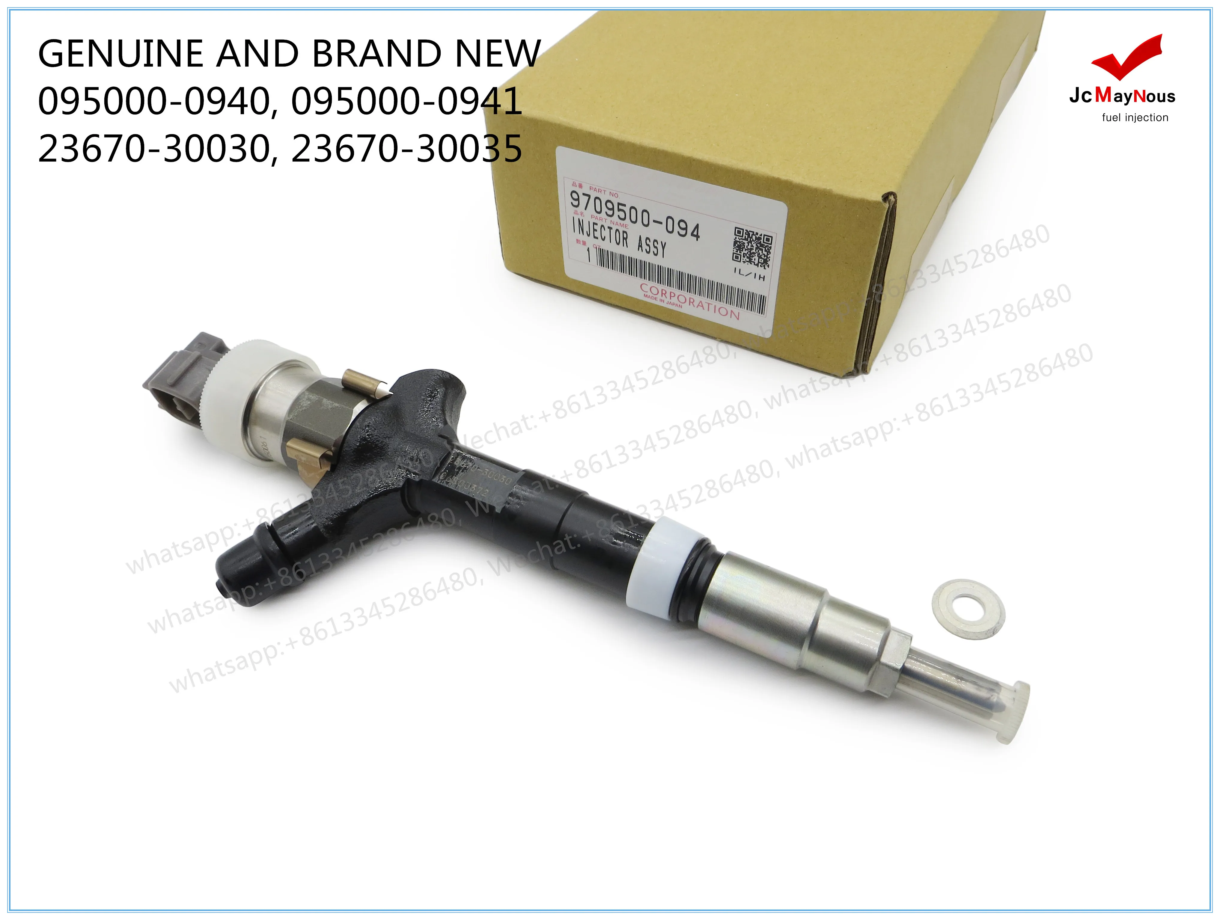 GENUINE AND BRAND NEW DIESEL FUEL INJECTOR 095000-0940, 095000-0941 ...