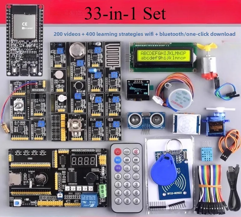 ESP32 IoT Development Kit (3 Versions) - Laser Sensor +20+ Sensors ...