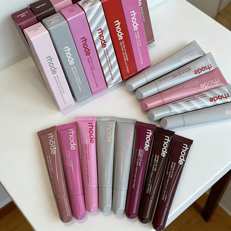 New Rhode Makeup Ribbon Cheek Blush Cream Blusher Stick Lip Gloss Phone ...