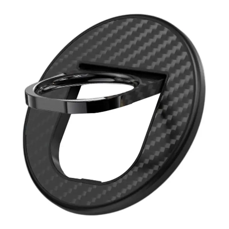 Magnetic Phone Ring Holder Magnetic Cell Phone Grip Carbon Fiber ...