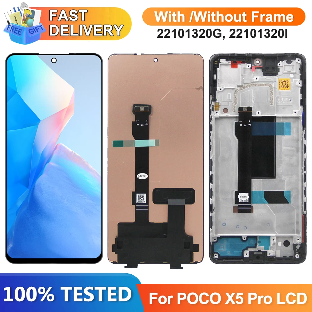 Display Screen for Poco X5 Pro 22101320G 22101320I Lcd Display Touch ...