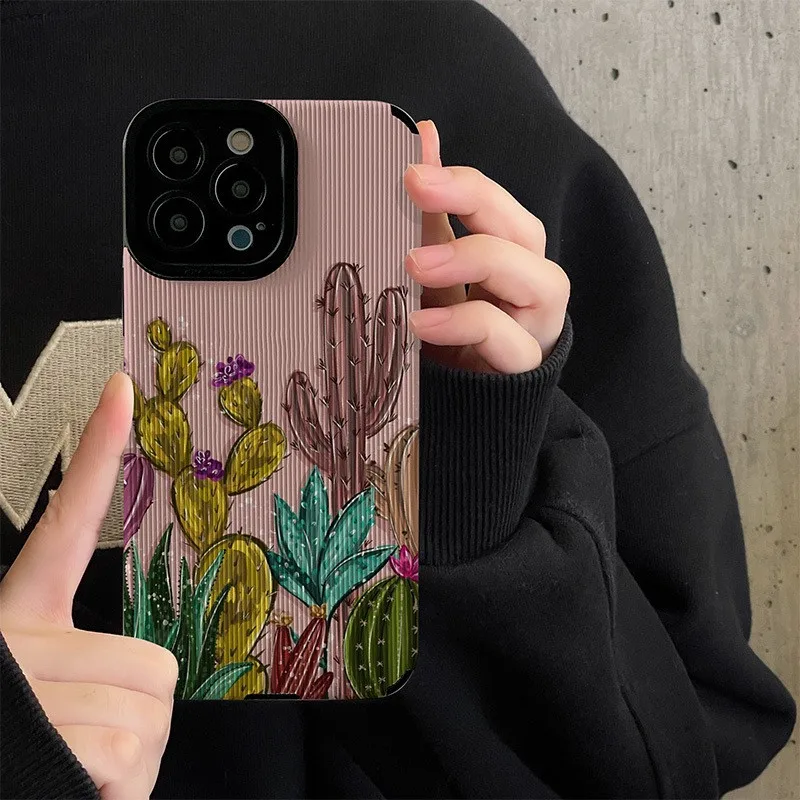 Ottwn-Cartoon-Cactus-Phone-Case-for-iPhone-14-12-Pro-Max-13-11-Pro-XR ...