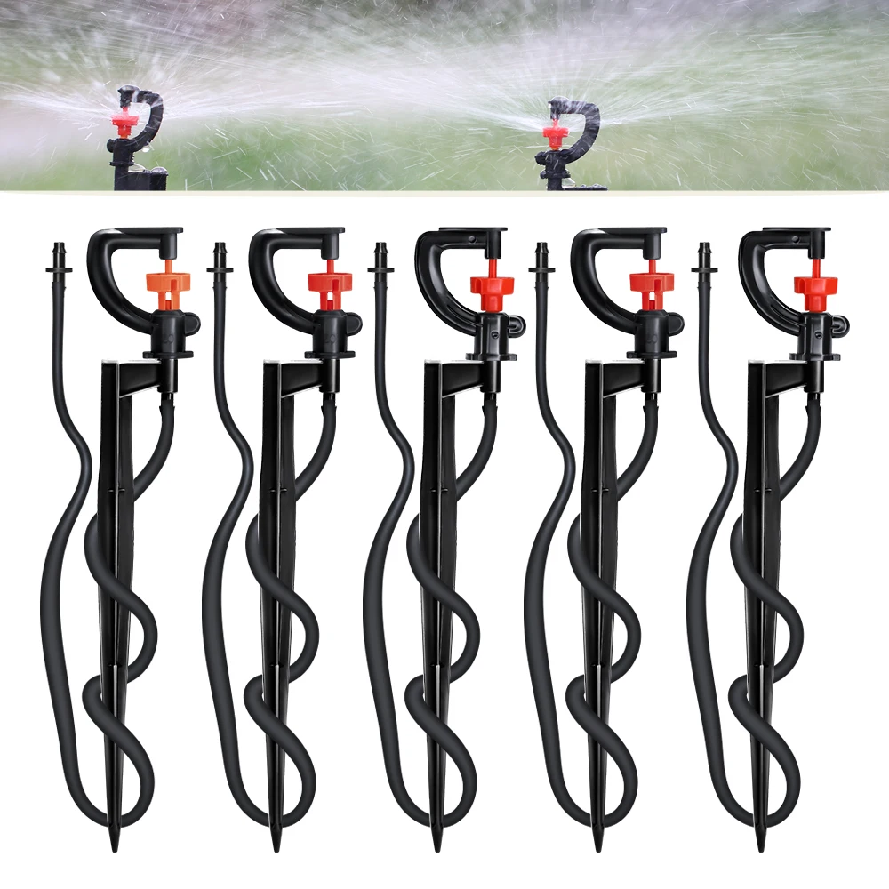 360-Graus-de-Rota-o-Rega-Sprinklers-Sistema-De-gua-1-4-Conector-Barb ...