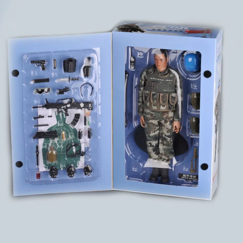 PATTIZ KADHOBBY 1/6 PVC SWAT Set Army Chinese Marine Corps Fully Armed ...