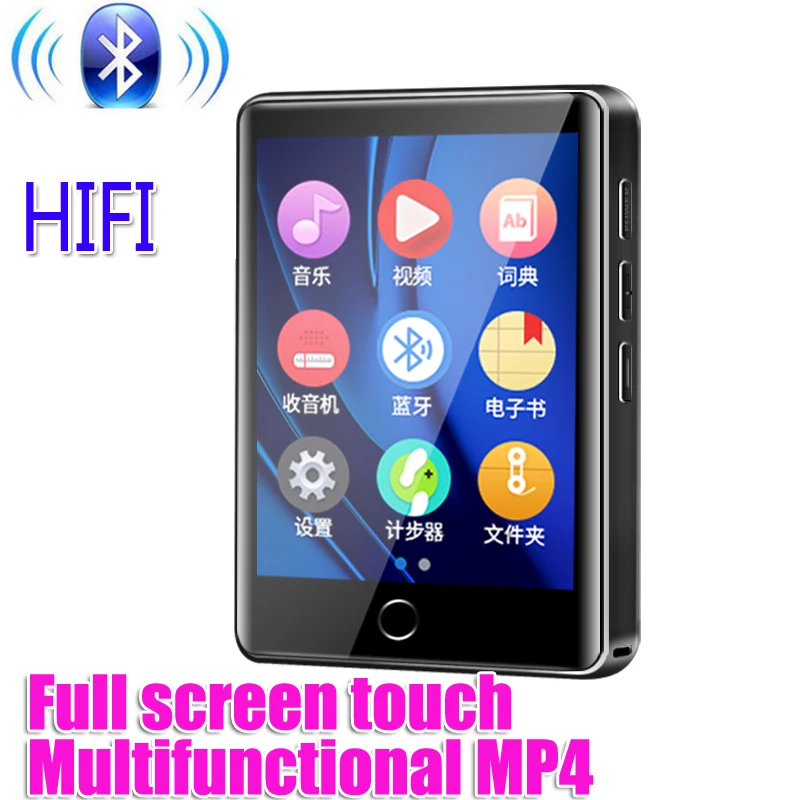 Ruizu M6 Full Touch Screen Mp3 Player 4gb Music Player With Fm Radio ...