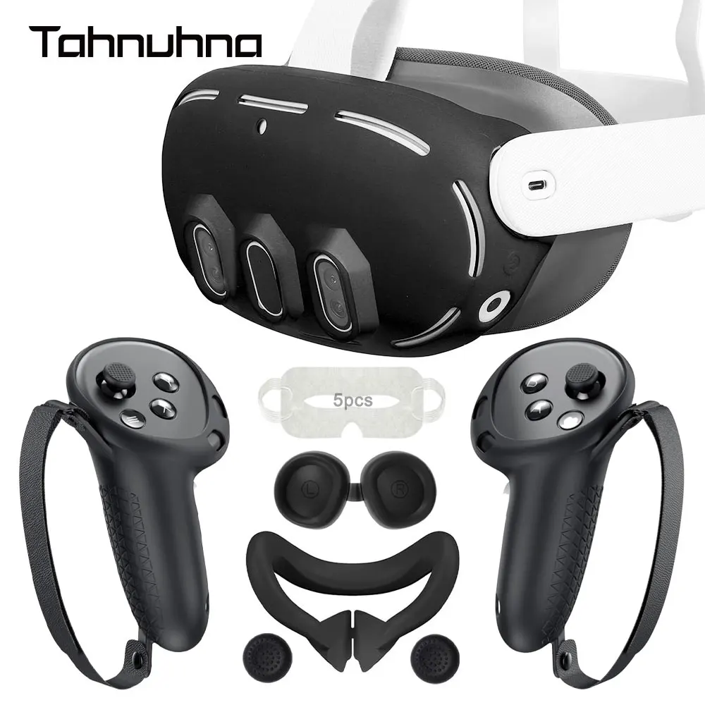 Silicone-Capa-Set-para-Oculus-VR-Headset-Controller-Grip-Capa-Protetora ...