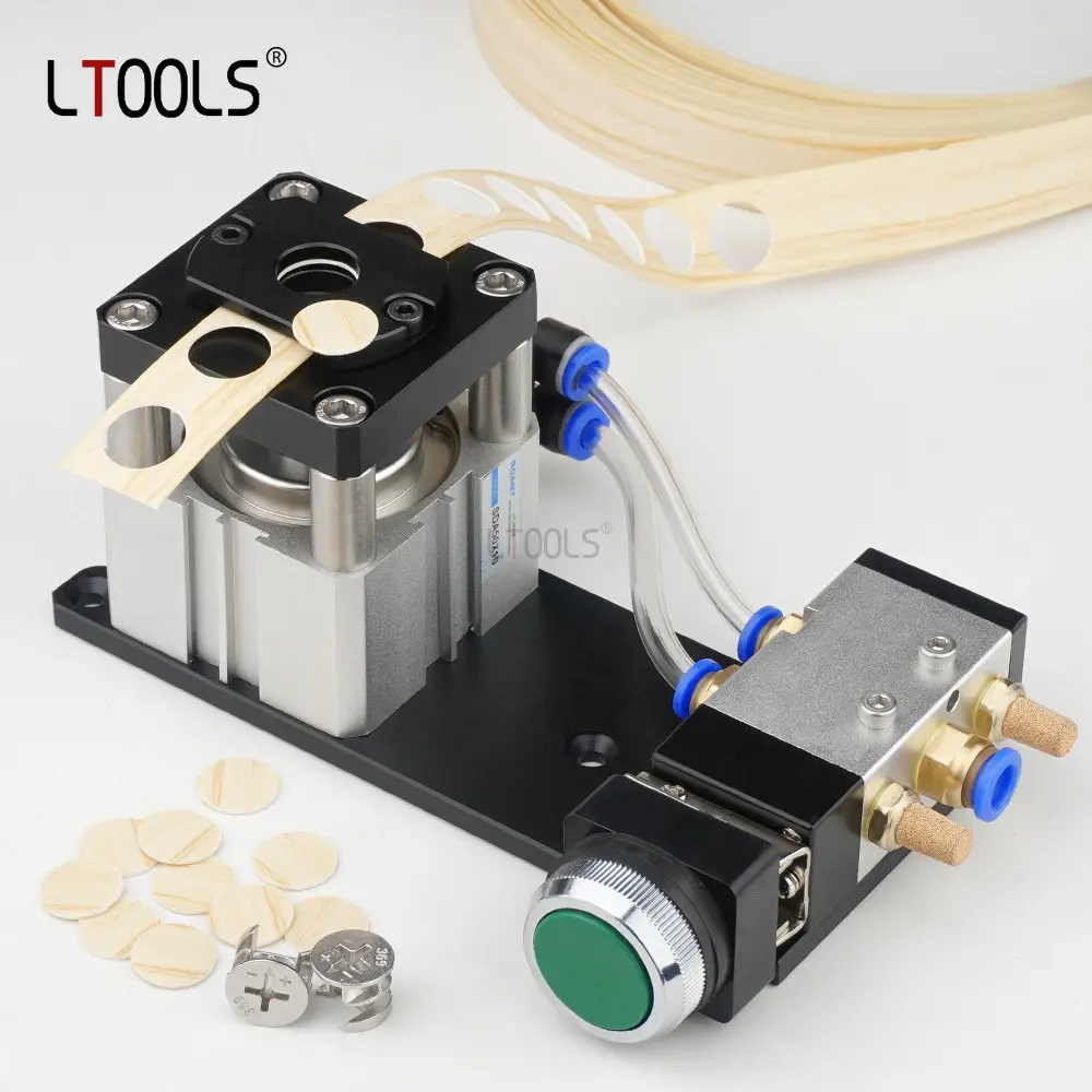 8/15mm Edge Banding Punching Hole Machine Pneumatic Edge Bander Hole ...