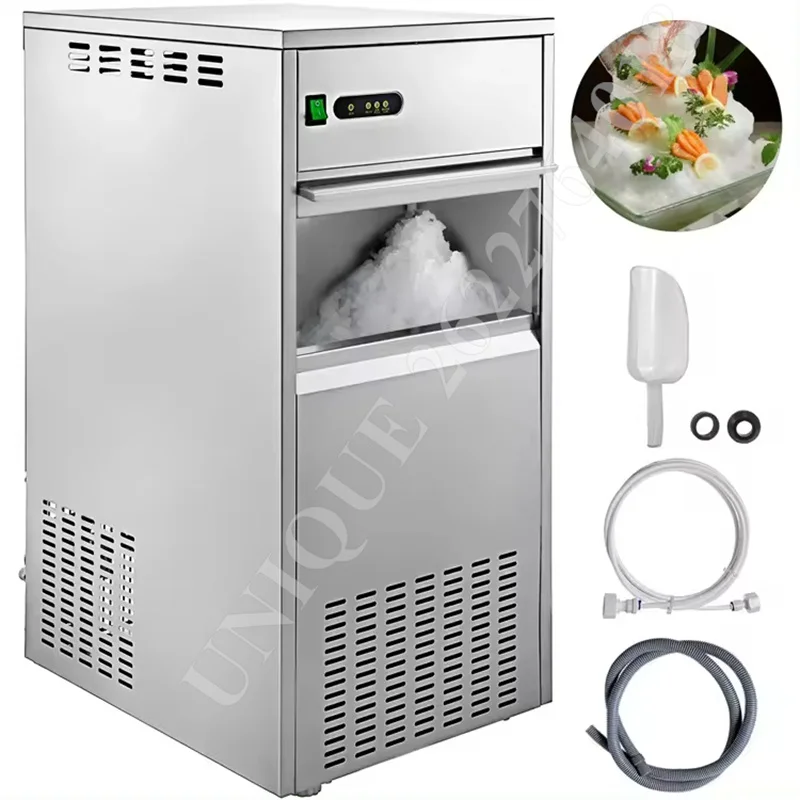 220V-Commercial-Ice-Machine-Snow-Flake-Maker-20-70kg-24H-Lab-Home ...