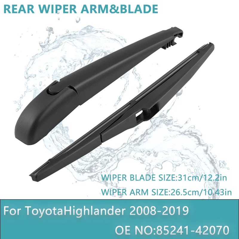 Back-Wiper-Arm-And-Blade-For-85241-42070-For-TOYOTA-Highlander-2006 ...