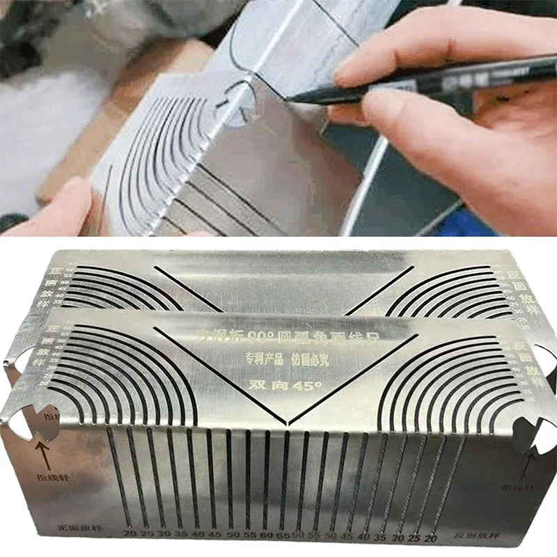 Aluminum-Alloy-Multifunctional-Precisionflex-Angle-Measuring-Ruler-Arc ...