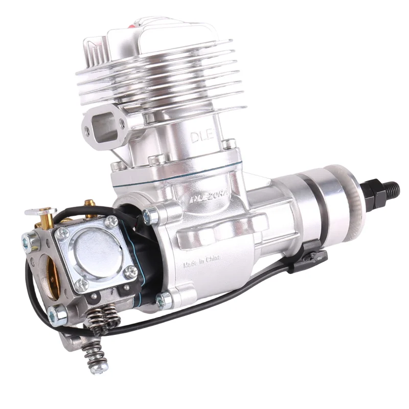 Rc 모델용 가솔린 엔진, Dle20ra, Dle, 20ra, 20cc, 2 행정, 단일 실린더, 후면 배기, 천연 공기, 오리지널, 신제품