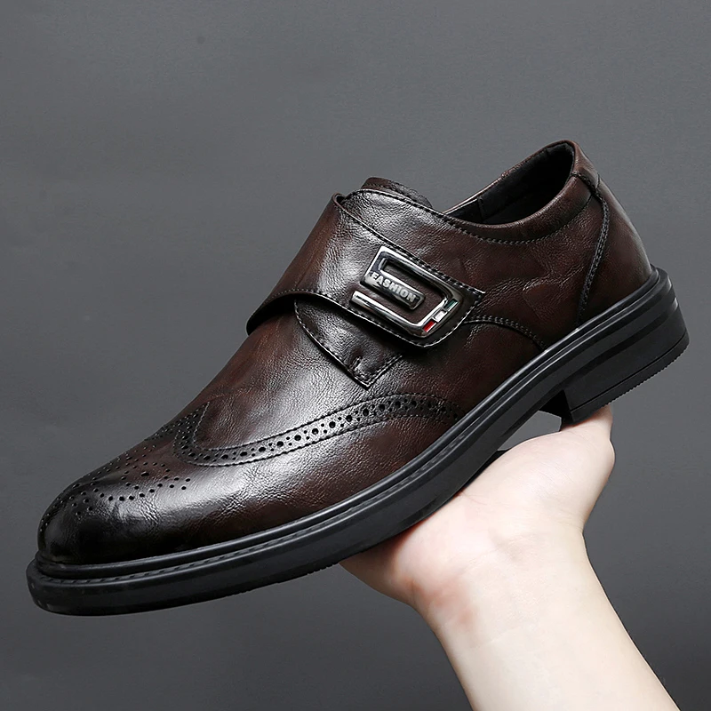 New-Luxury-Men-s-Shoes-High-Quality-Leather-Work-Shoes-Designer-Casual ...
