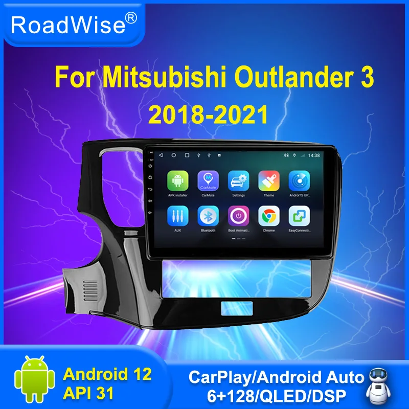 Android Car Radio Multimedia Player For Mitsubishi Outlander 3 Iii Gf0w ...