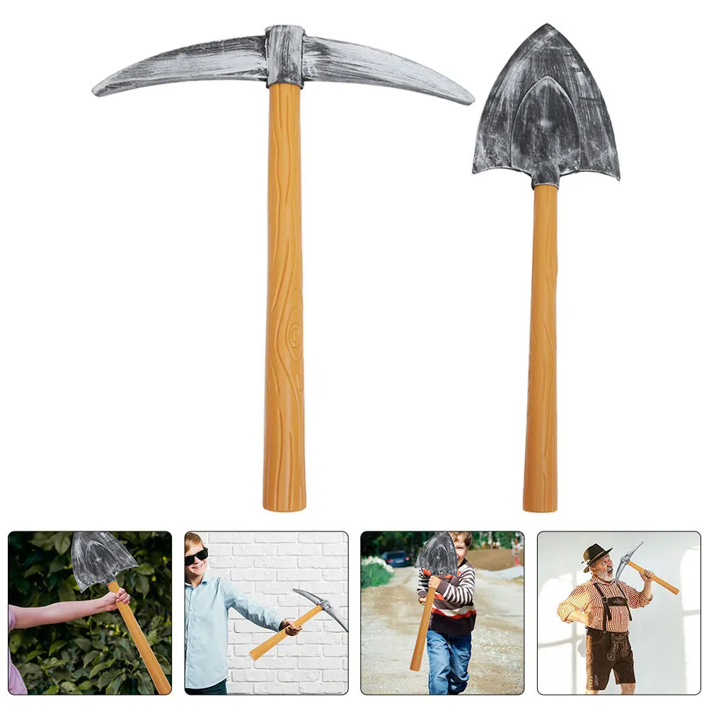 1 Set Foam Pickaxe Prop For Halloween Dwarf Cosplay Stage Performance ...