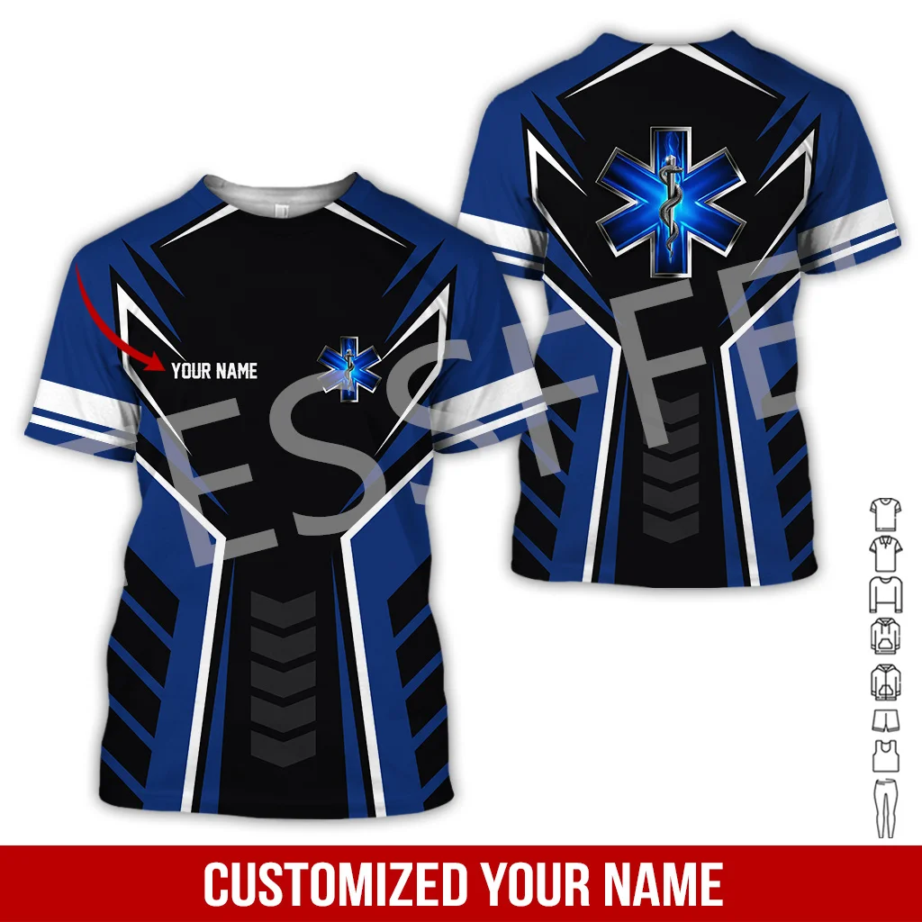 Custom-Name-Cosplay-EMS-EMT-Medical-Paramedic-Worker-Tattoo-3DPrint ...