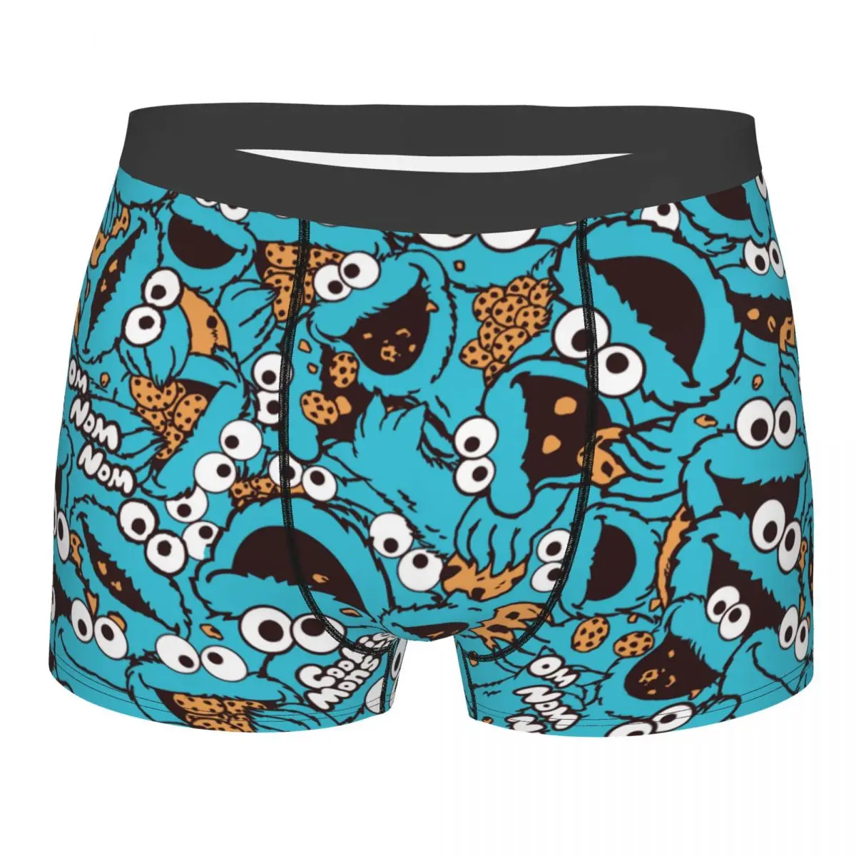 Cookies-Monsters-Nom-Nom-Nom-Pattern-Men-Underwear-Boxer-Briefs-Shorts ...