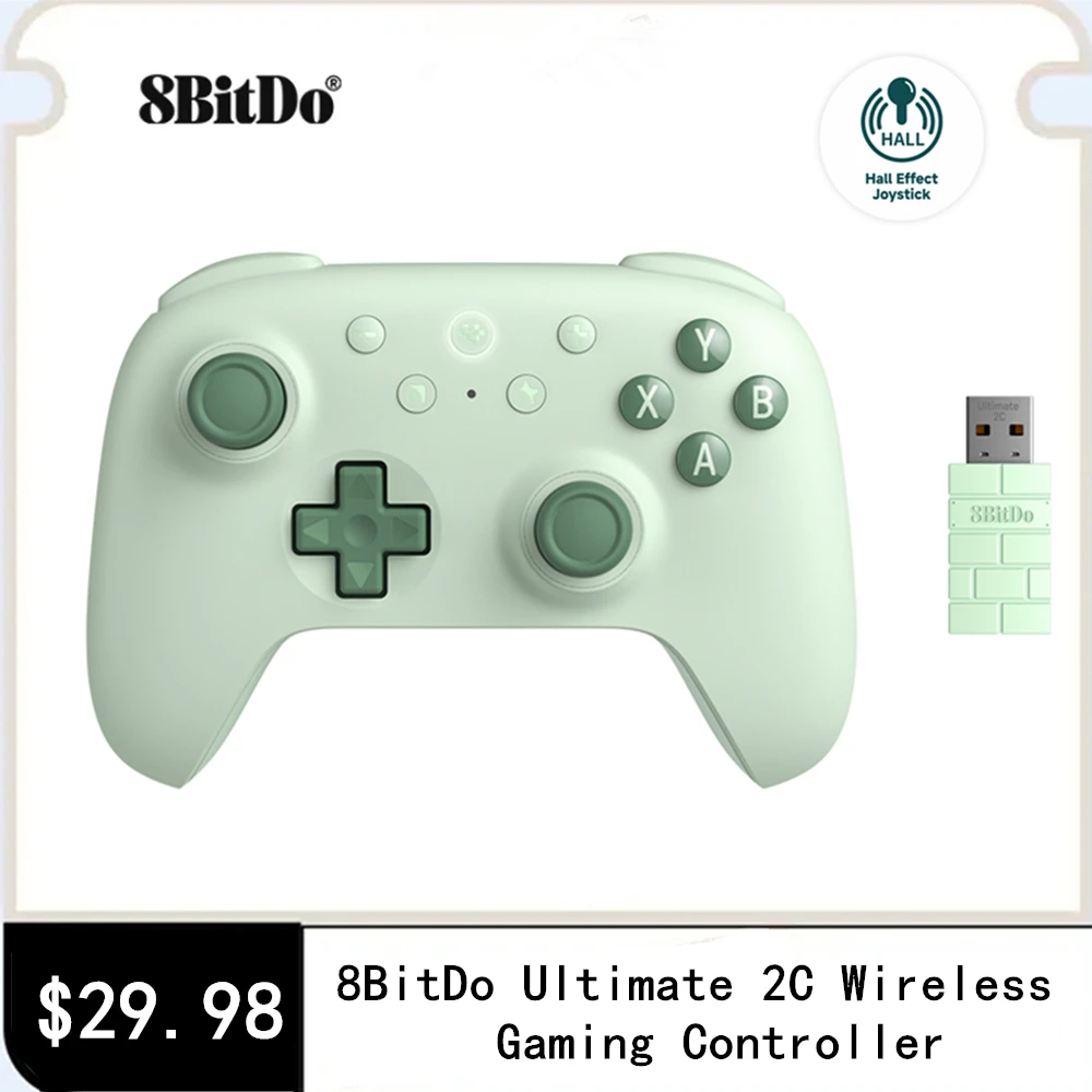 New-8BitDo-Ultimate-2C-Wireless-Gaming-Controller-For-PC-Windows-10-11 ...