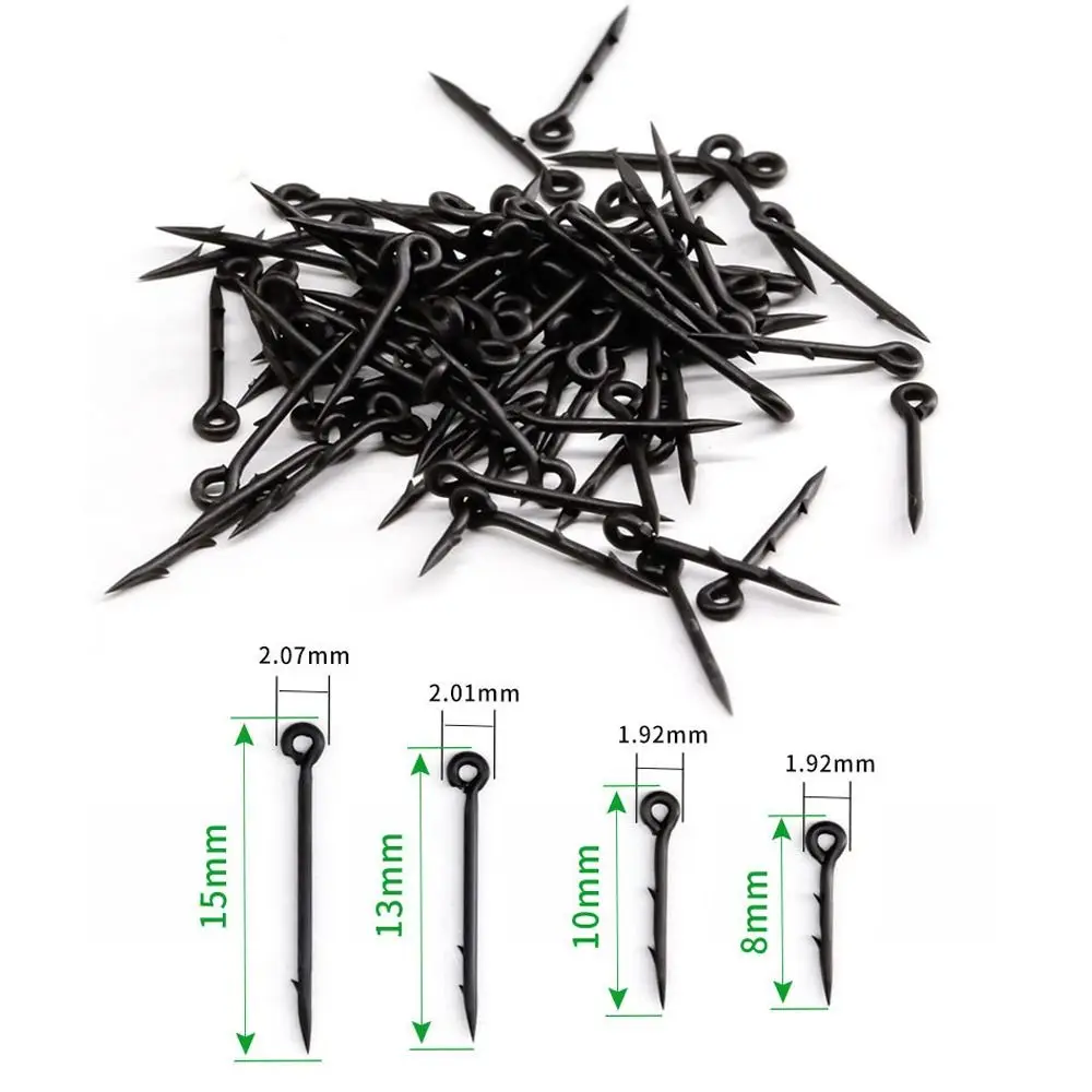 100PCS-Metal-Bait-Spike-Carp-Fishing-Hook-Bait-Sting-Boilies-Pin-Spike ...