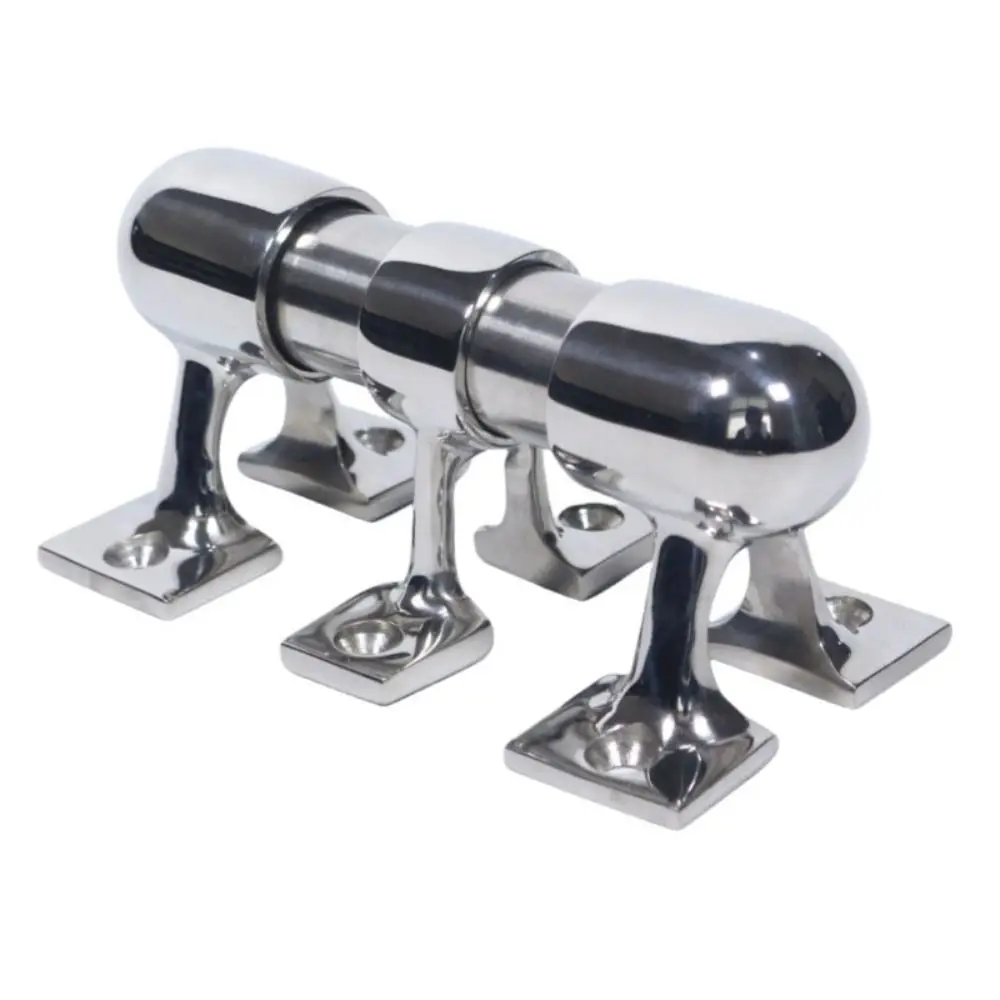 Stable Stainless Steel Marine Handrail Bracket 25mm 90° Boat Hand Rail ...