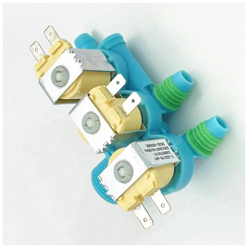 New-Electric-Water-Inlet-Solenoid-Valve-For-Samsung-DC62-00266E-XQB140 ...