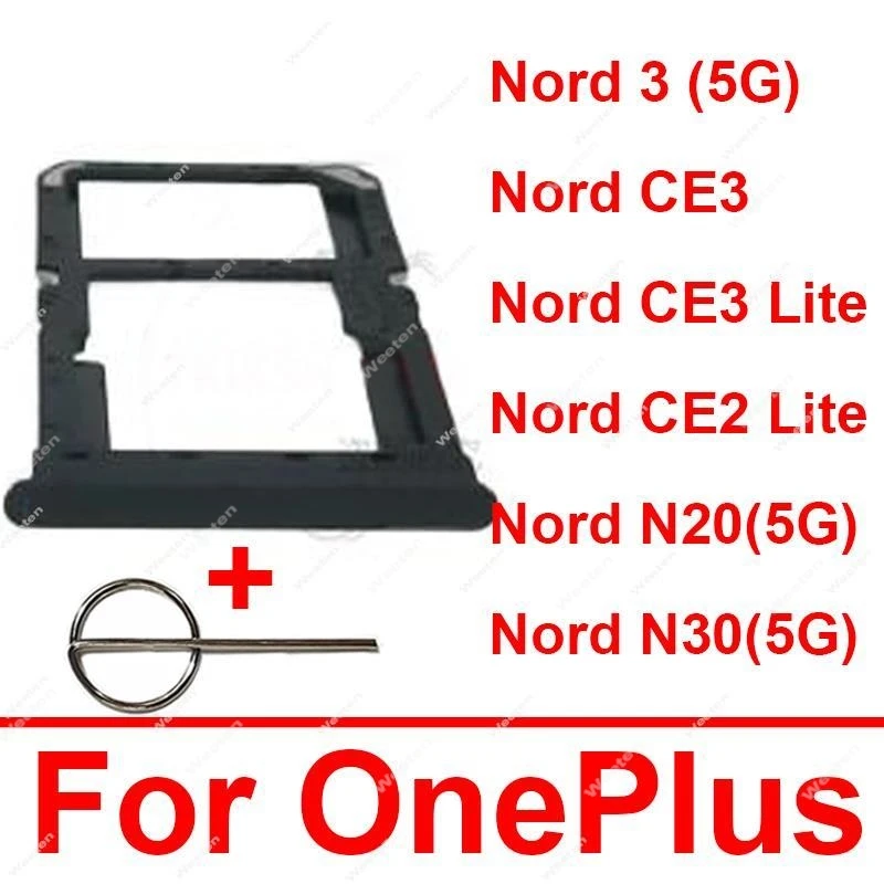 Sim Card Tray For OnePlus Oneplus Nord 3 Nord CE2 Lite CE3 Lite Nord ...