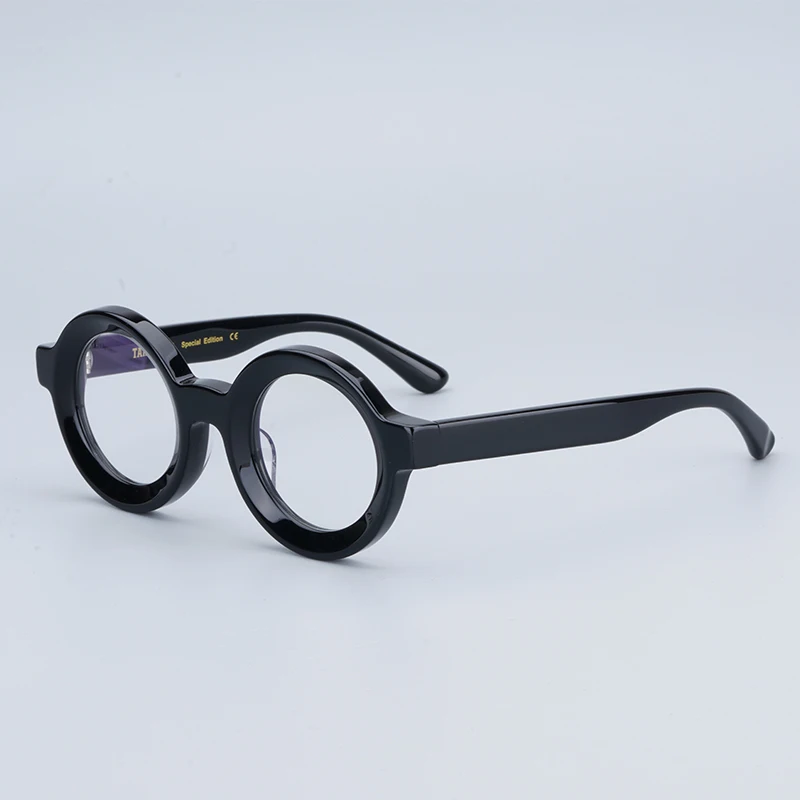 Japanese-Round-Acetate-Original-Glasses-Frames-High-Quality-Men-Myopia ...