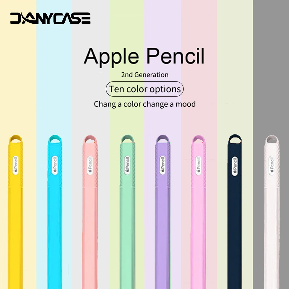 Ipad Apples Pencil 2 Gen Soft Silicone Case Apple Pencil Case Pencil ...