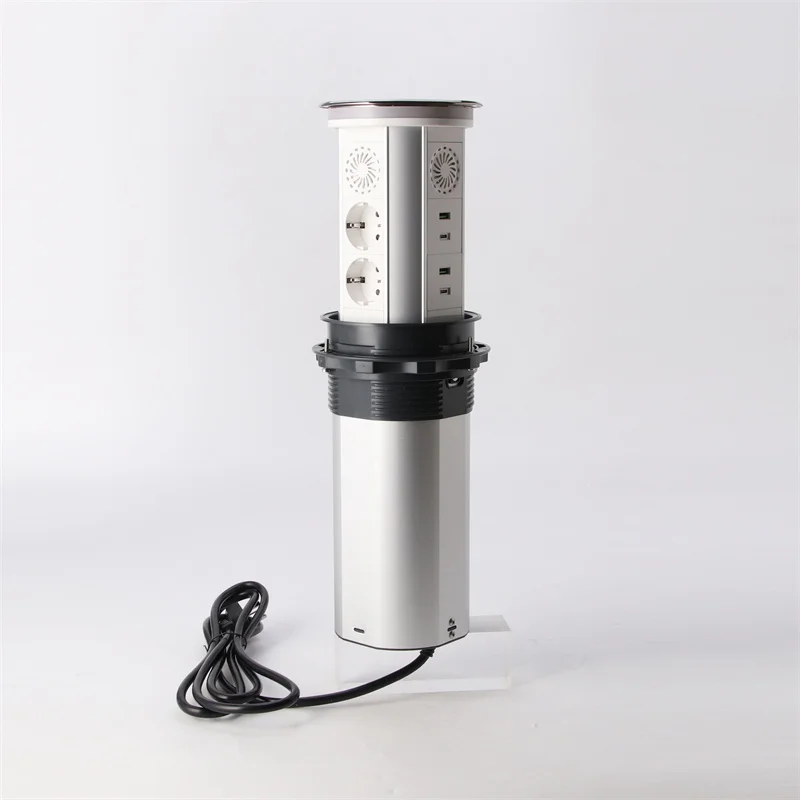 6-plugs-4-USB-WiFi-Smart-Lifting-Socket-USB-A-USB-C-with-Wireless ...