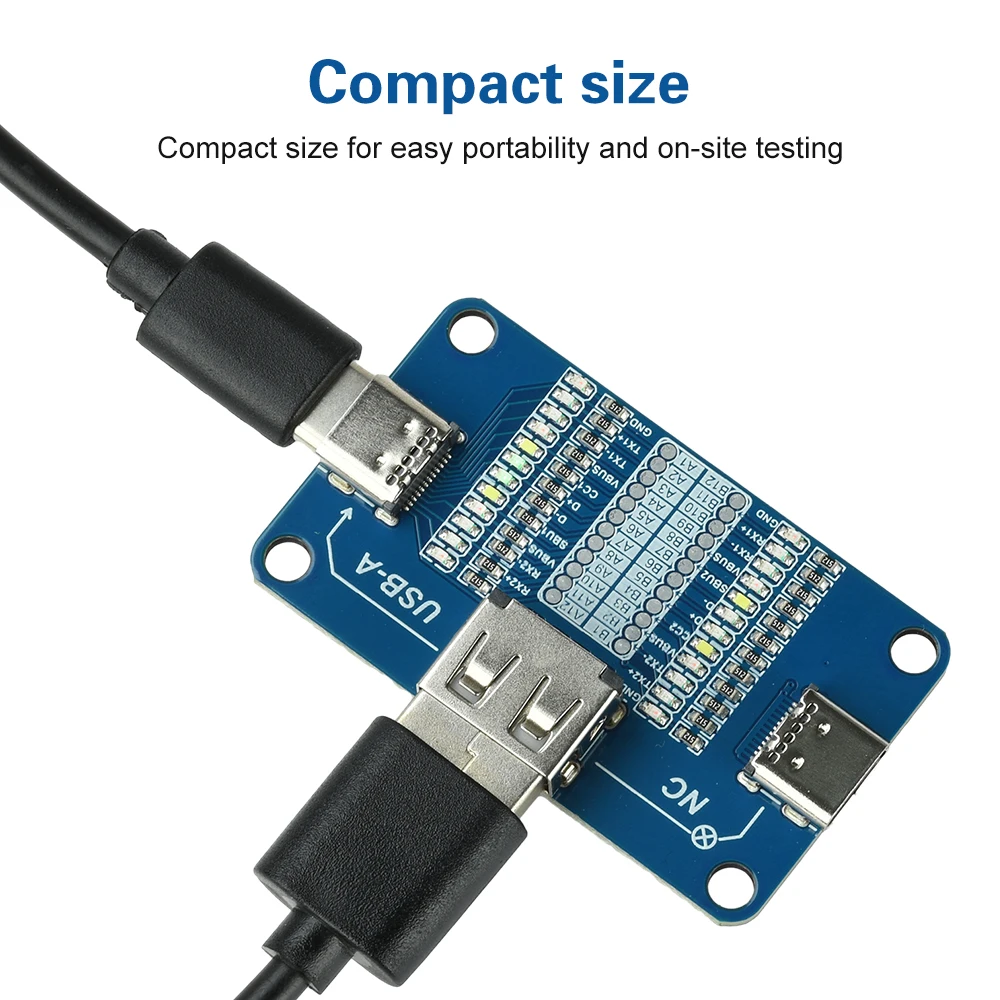 Module de détection USB A à Type C, testeur de câbles multi-interface ...