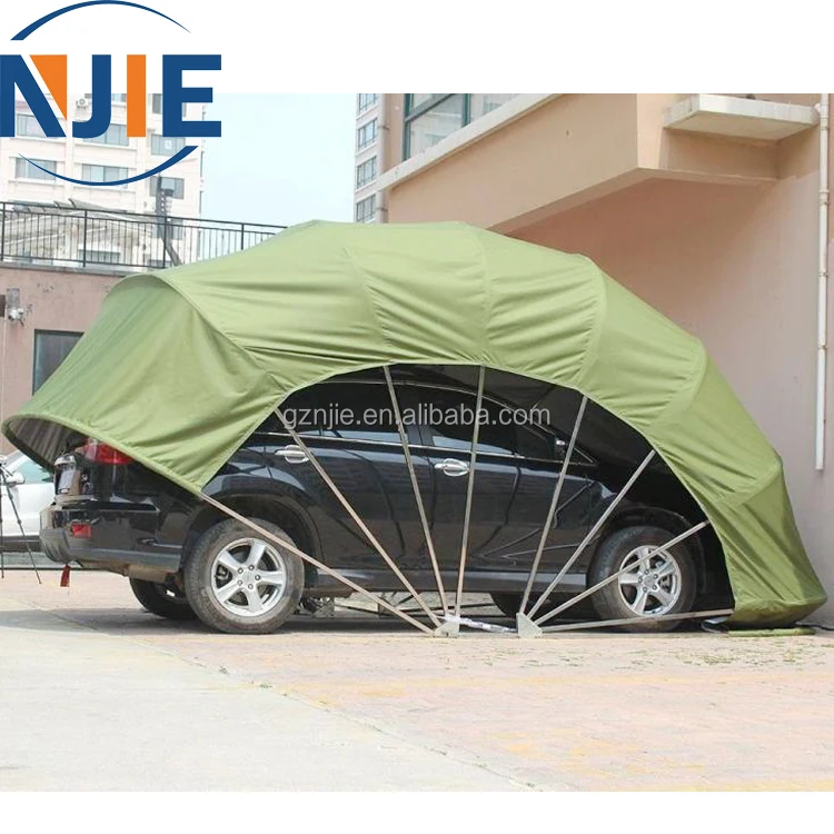 Folding Car Garage Car Shelter Smart Remote Control Retractable Canopy