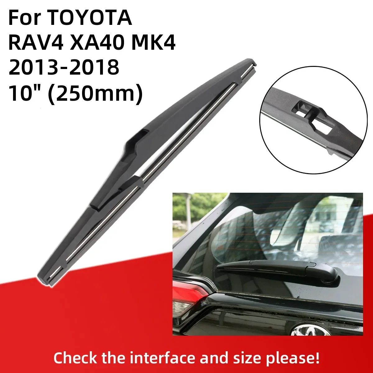 2012 Toyota Rav4 Wiper Blade Size