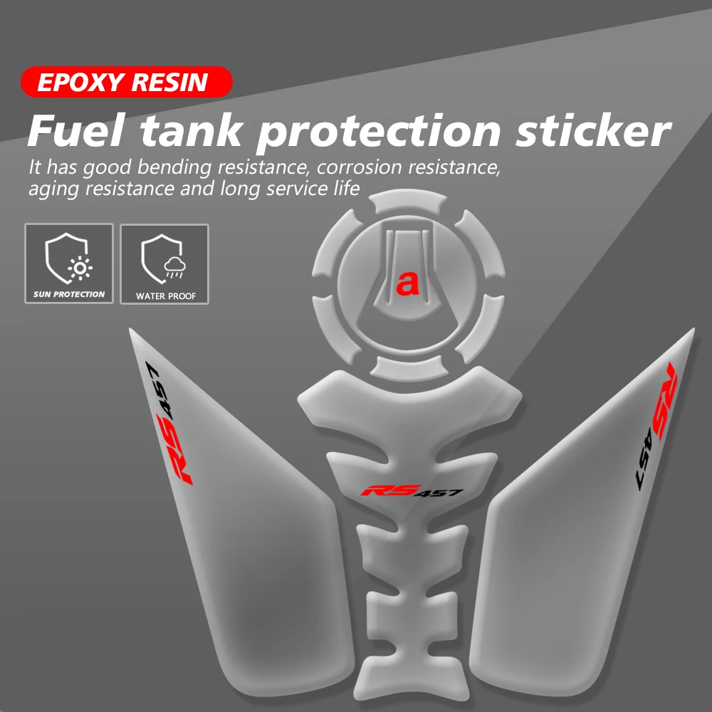 RS457-2024-Motorcycle-Tank-Pad-Sticker-Fit-For-Aprilia-RS-457-Carbon ...