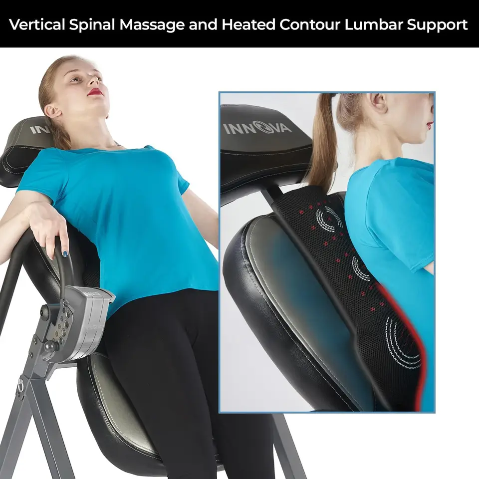 Back Pain Relief Inversion Therapy Teclor - 350 Lb Capacity, Heat ...