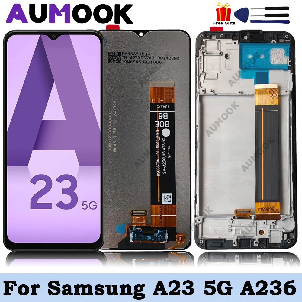 6.6" For Samsung Galaxy A23 5G A236 LCD Display Touch Screen Digitizer ...