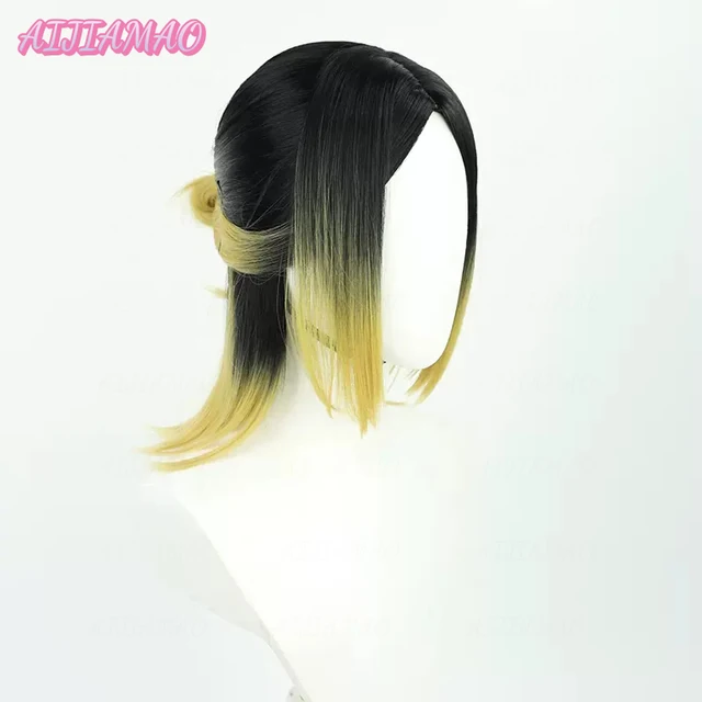 Anime Haikyuu!! Female Nekoma Kenma Kozume Cosplay Wig 40cm, 52% OFF