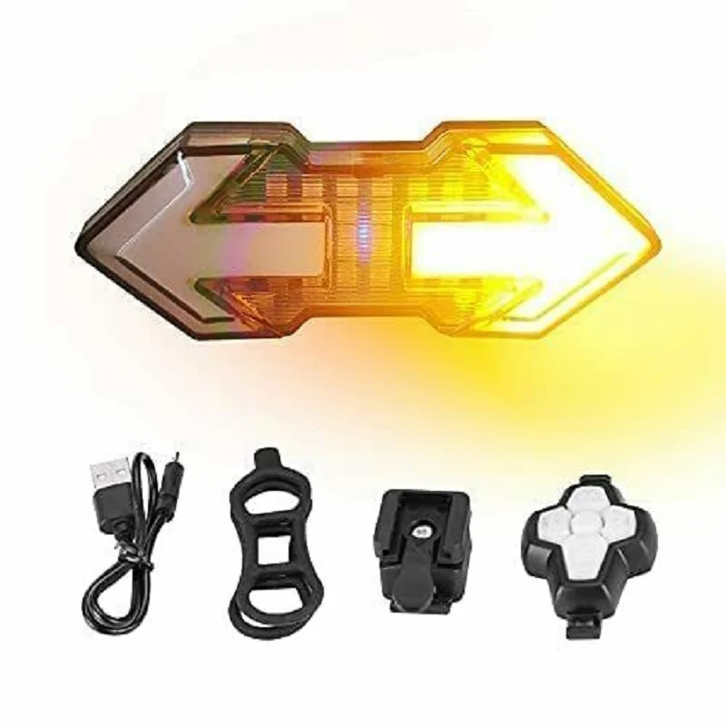 Bike Blinker Lichter Drahtlose Fern Fahrrad LED Rücklicht USB ...